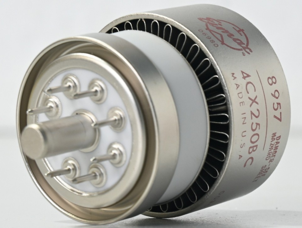 4CX250B C Eimac NEW NOS Ham Radio Transmitting Power Tube | eBay