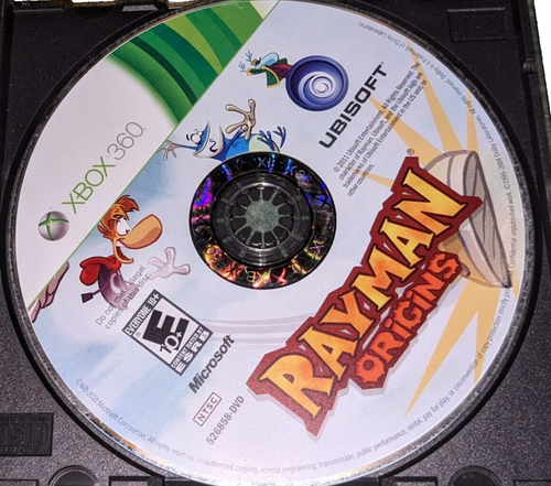 Rayman Origins for Xbox 360 (Disc Only, Tested and Working) | eBay