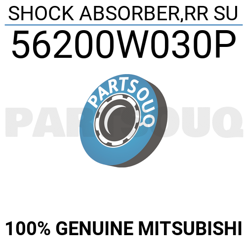56200W030P Genuine Mitsubishi SHOCK ABSORBER,RR SU | eBay