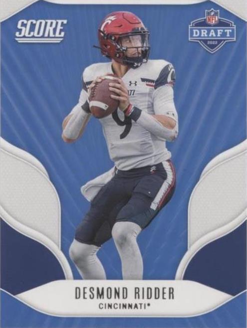2022 Score - Nfl Draft Desmond Ridder #D3 (RC) for sale online | eBay