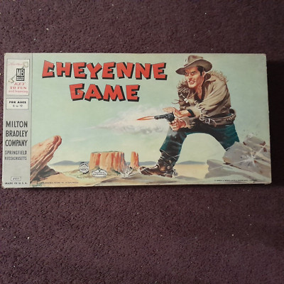 Cheyenne Board Game 1958 Milton Bradley | eBay