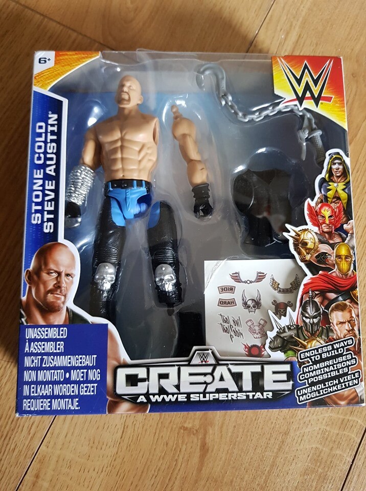 WWE Create-A-Superstar (Large Packs) Complete Set Of WWE, 59% OFF