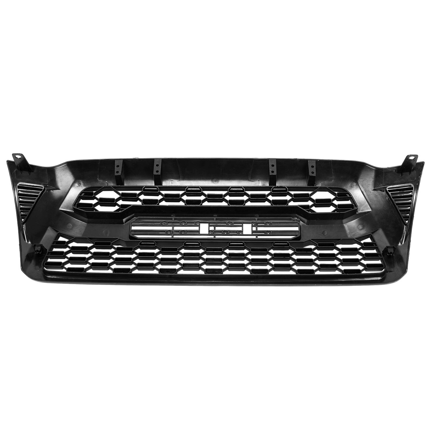 For 2005-2011 Toyota Tacoma Front Grille Bumper Hood Mesh Grill Matte ...