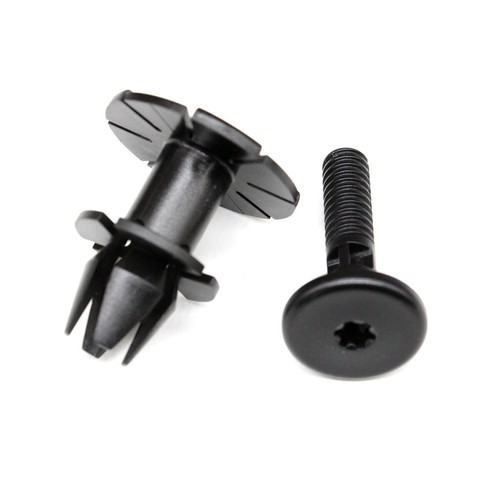 10 Rocker Panel & Wheelhouse Trim Retainers For BMW 07147122912 1 3 6 X ...