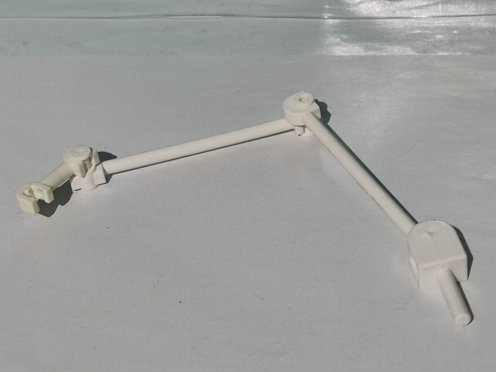 PLAYMOBIL WHITE ARTICULATED ARM SPOTLIGHTS HEADLIGHTS LIGHTS 5530 5012 ...