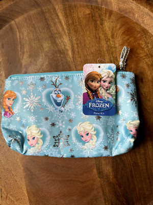 DISNEY FROZEN ELSA ANNA OLAF COSMETIC MAKEUP BAG LONDON SOHO NY | eBay
