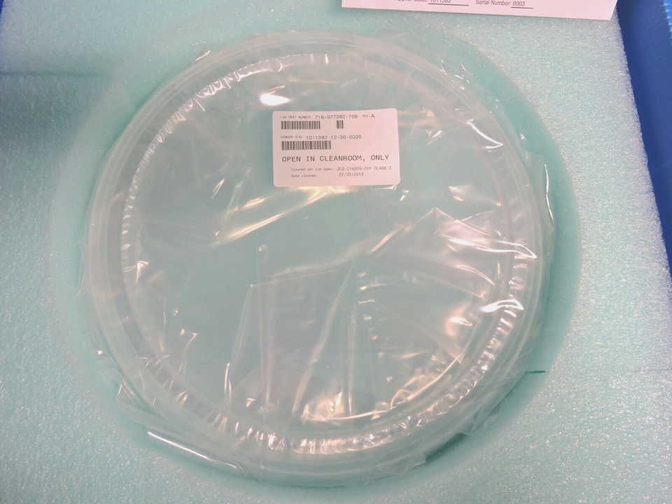 NEW Lam Research Top 300mm Quartz Ring Edge 716-077262-008 ...
