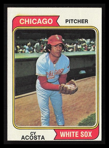 Cy Acosta 1974 Topps #22 Chicago White Sox | eBay