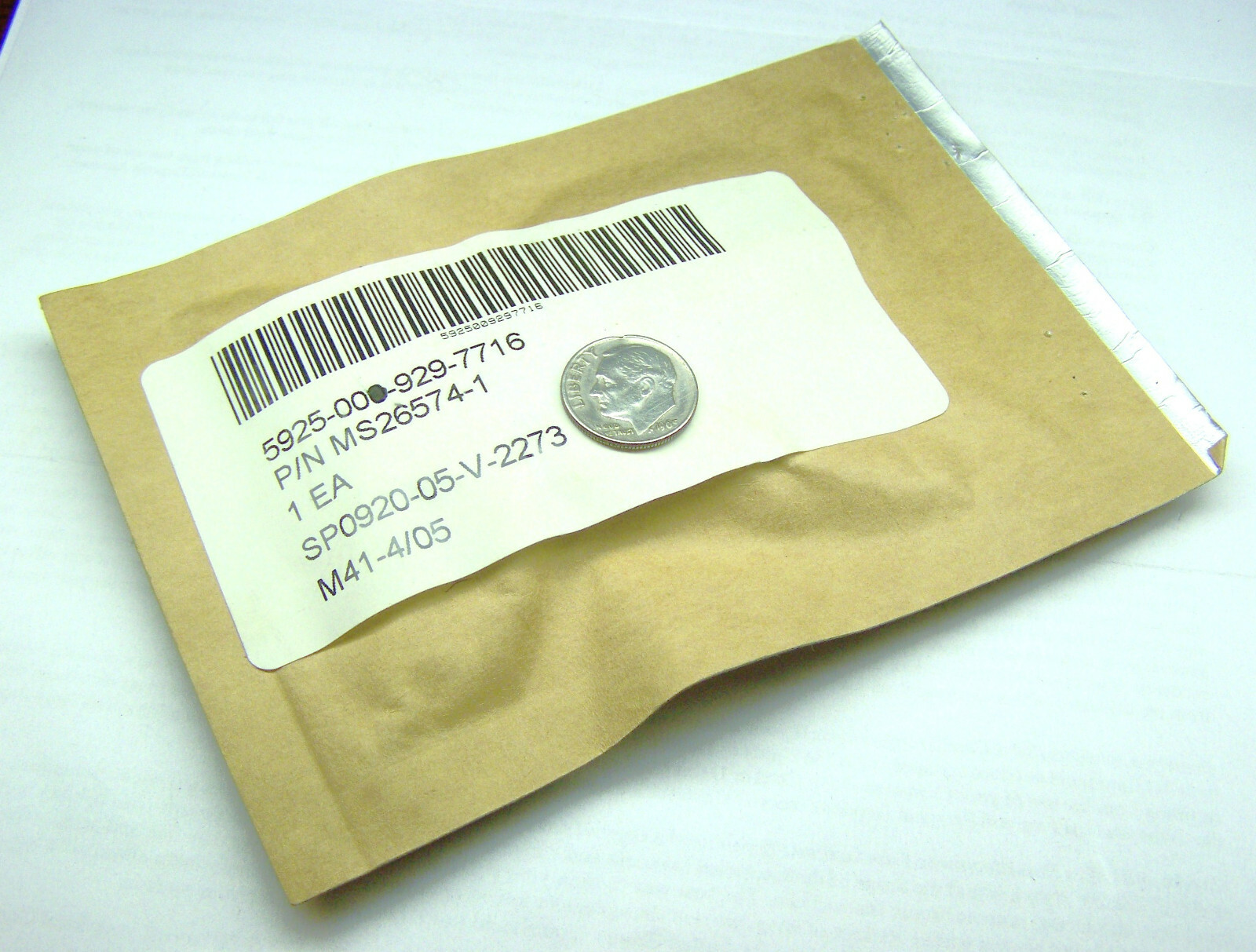 AIRCRAFT MS26574-1 NOS CIRCUIT BREAKER SINGLE POLE 115 VAC 28 VDC ...
