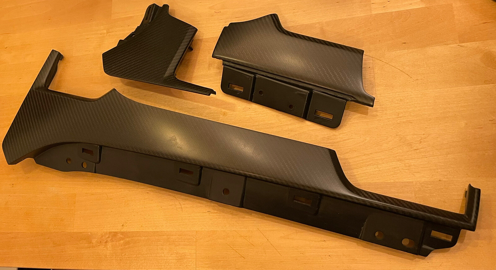 Tesla Model S/X Carbon Fiber Interior Dash Trim IP Finisher | eBay