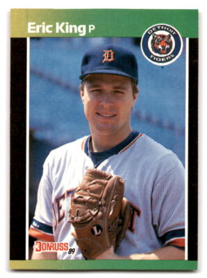 Eric King 1989 Donruss Baseball #535c Detroit Tigers | eBay