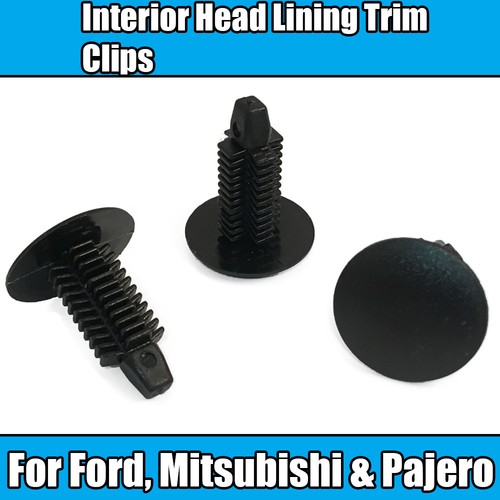 20x Clips For Ford Mitsubishi Pajero Interior Roof Head Lining Trim ...