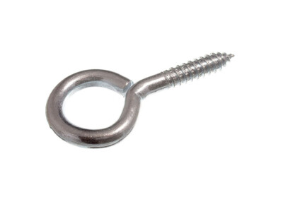 New 10 X Screw In Eye Closed Hooks Fixing Hanger ( No.18 ) 8mm X 75mm ...