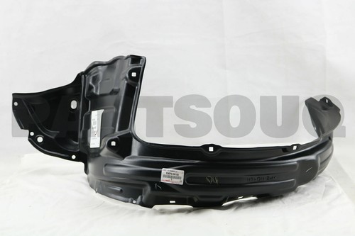 538760K150 Genuine Toyota SHIELD SUB-ASSY, FRONT FENDER SPLASH, LH ...