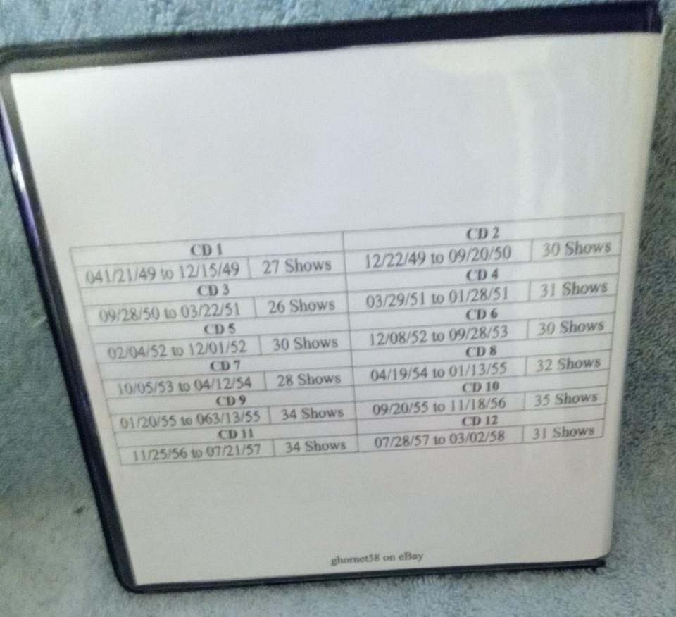 Suspense 3 Pack An Old Time Radio Collection 39 mp3 discs with 1,389 ...