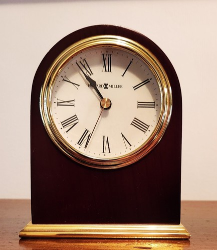 Clock Howard Miller Craven Desk, Mantel, Table, Shelf, Battery Operated ...