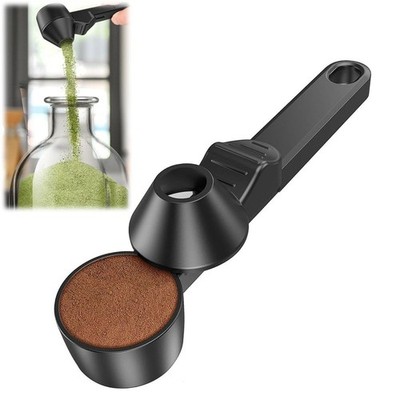 Sliding Protein Powder Spoon No Spill Spoon Funnel for Milk&Supplements ...