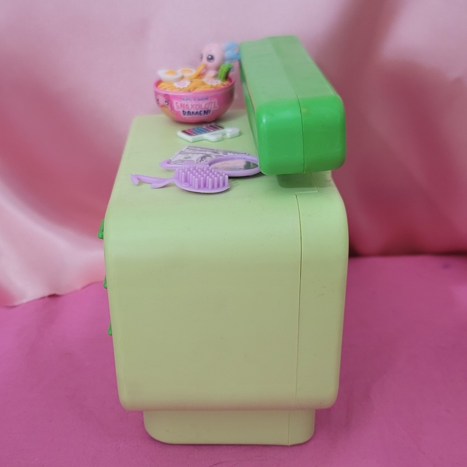 Vintage 1977 Barbie Doll Dream House Green Desk Stool Furniture With ...