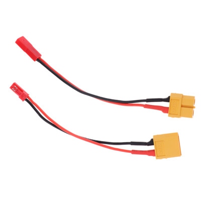 2pcs XT60/XT-60 to JST Male&Female Connector w/ 13cm/5inch 22AWG Cable ...