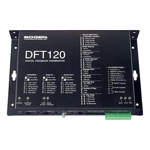 Bogen DFT120 Digital Feedback Eliminator | eBay