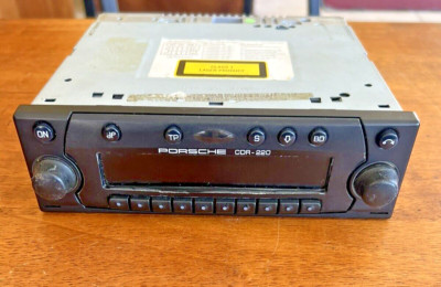 Genuine Porsche Becker CDR 220 Radio Stereo CD FOR PARTS ONLY(IT MAY BE ...
