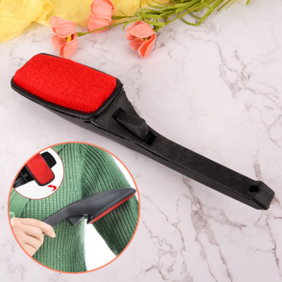 Rotating lint dust brush hair remover cloth clean brush fabric remover ...