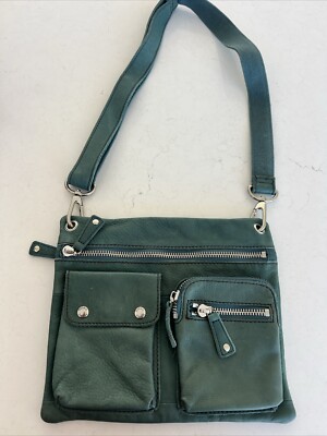 Fossil Sutter Teal Crossbody | eBay