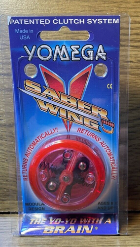 Yomega Vintage Saber Wing Fireball Yo-Yo Collectible In Original Neon ...