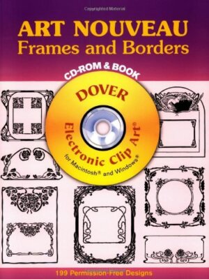Dover Art Nouveau Frames and Borders (Electronic Cli... | eBay