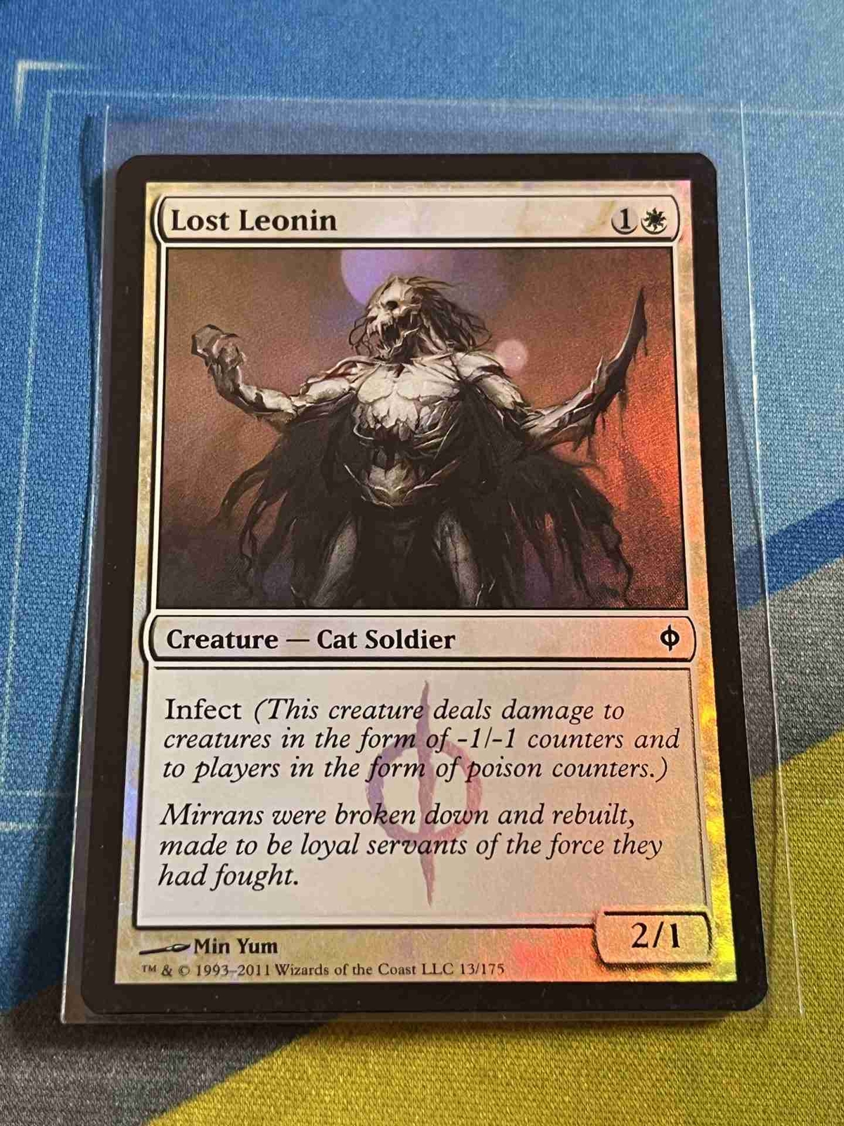 Magic the Gathering MTG New Phyrexia LOST LEONIN Foil | eBay