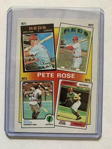1986 Topps Pete Rose “The Pete Rose Years” # 4 Cincinnati Reds | eBay
