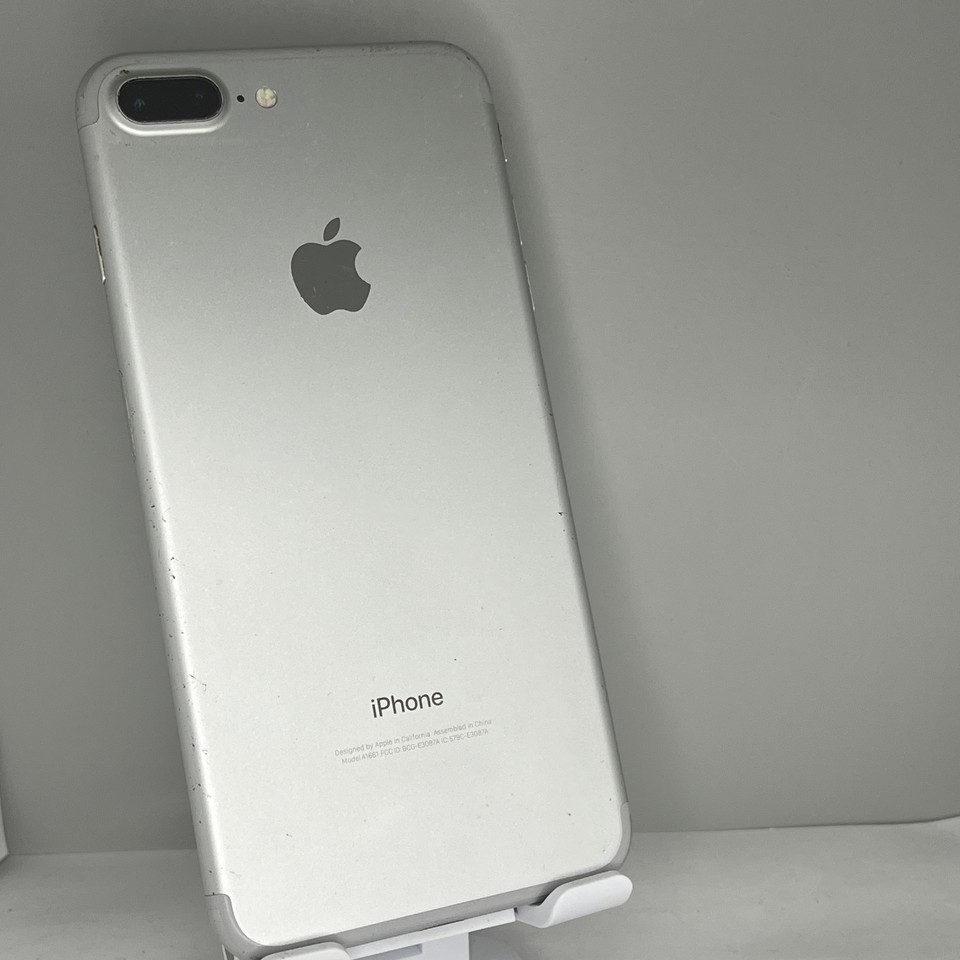 Apple Iphone 7 Plus - A1661 - 128GB - Silver (Unlocked) (s19887) | eBay