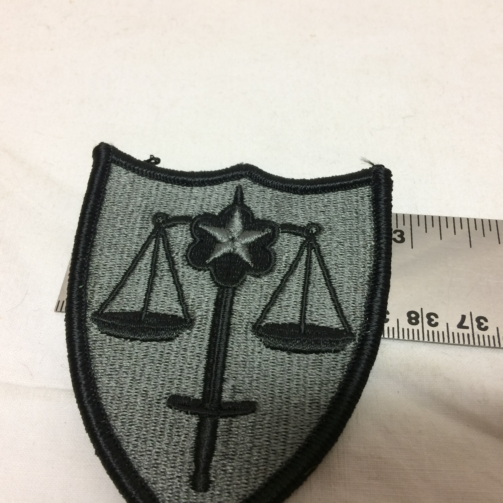 Military Patch Badge Army Trial Defense Service ACU Hook Loop Back ...