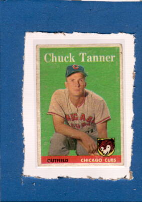 1958 Topps #91 Chuck Tanner G Good Cubs ID:41893 | eBay