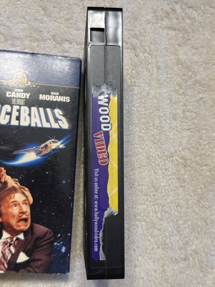 Spaceballs Vintage VHS 1988 First Release - John Candy, Rick Moranis, Mel Brooks | eBay
