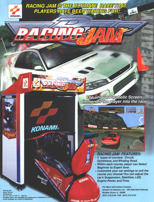 1998 KONAMI RACING JAM VIDEO FLYER | eBay