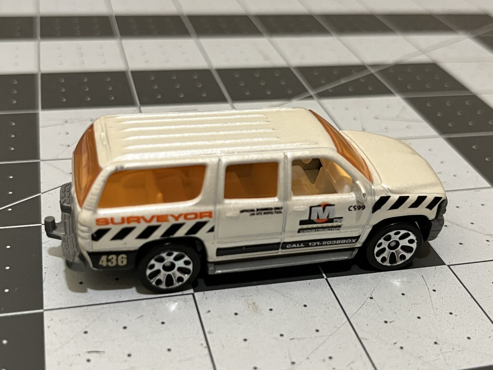 Matchbox 2000 CHEVROLET SUBURBAN from 5 Pack LOOSE White POLICE K-9 ...