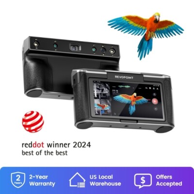 Revopoint MIRACO PRO 3D Scanner 0.02mm 15FPS All-in-one Handheld Scanner 32GB | eBay