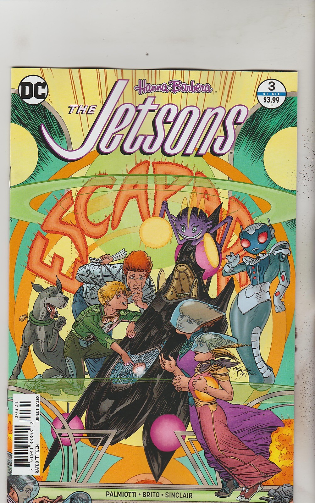 DC COMICS JETSONS #3 MARCH 2018 VARIANT 1ST PRINT NM | eBay