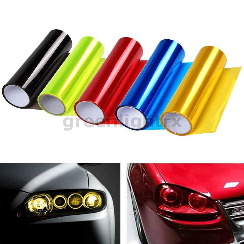 Car Headlight Taillight Fog Light Sticker Tint Protector Film Vinyl ...