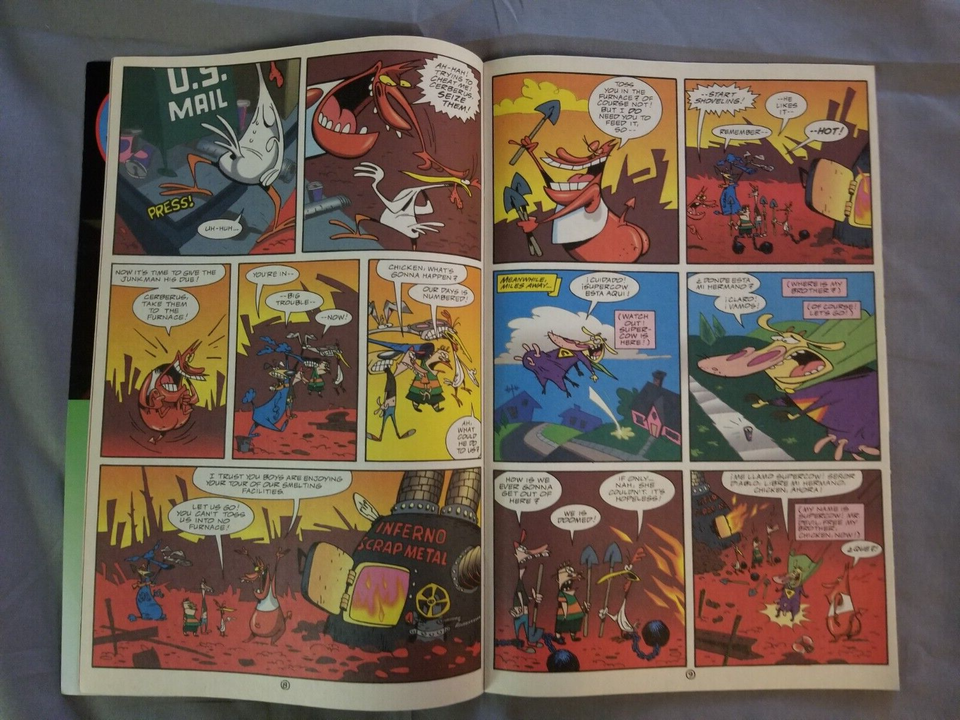 DC Comics - Cartoon Network - COW & CHICKEN "Holy Cow! A Free Comic ...