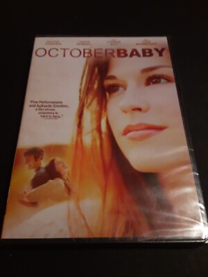 NEW SEALED October Baby (DVD 2012) RACHEL HENDRIX JASON BURKEY JASMINE ...