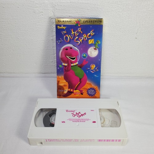 Barney & Friends-Barney in Outer Space 1998 VHS Tape OOP 45986020215 | eBay