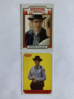 Stranger Things Lot - #ST-16 & #16 of 20 - Officer Phil Callahan - John ...
