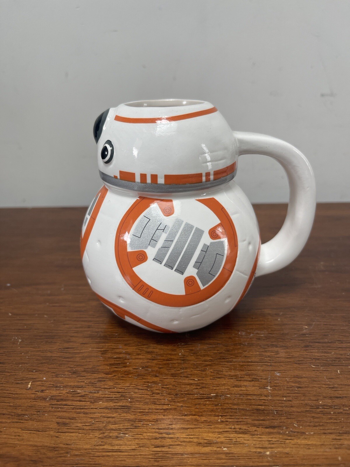 Star Wars Lucasfilm Cute BB-8 Droid Lightweight Ceramic Mug White 1.75 ...
