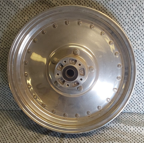 2005 Harley-Davidosn FLSTFSE CVO Fatboy Front Wheel 16x3 021403 | eBay