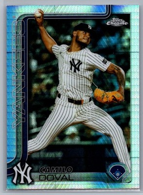 2025 Topps Chrome Update #USC152 Camilo Doval Prism Refractors | eBay