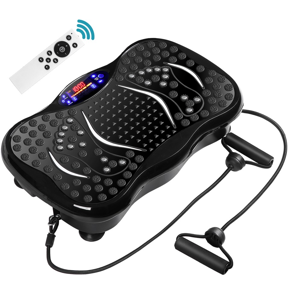 Vibration Plate Exercise Machine Whole Body Vibration Platform w/Remote ...