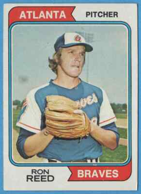 1974 Topps Ron Reed #346 Atlanta Braves | eBay