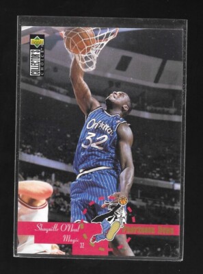 Shaquille O'Neal SHAQ PROFESSOR DUNK 1995-96 Collectors Choice #202 ...